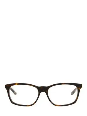 Balenciaga Square-Frame Acetate Optical Frames Havana Havana Transparent (bb0028o/30006620/002)