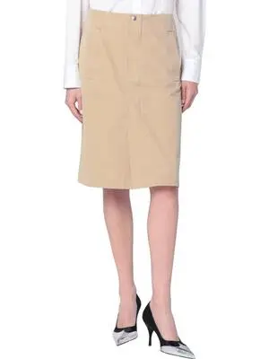 Burberry Cotton Skirt - Beige