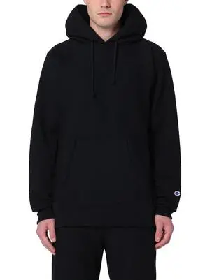Champion Cotton Hoodie - Black
