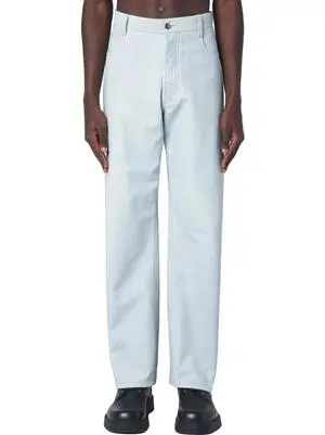 Bottega Veneta Light Wash Straight Leg Jeans - Blue