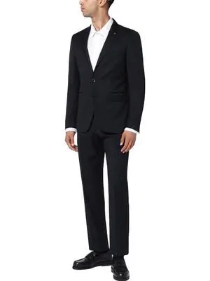 Tagliatore Single-breasted Wool Suit - Blue