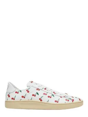 Valentino Garavani Royco Cherryfic Pattern Sneakers - White