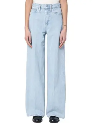 Calvin Klein Wide Leg Denim Jeans - Light Blue