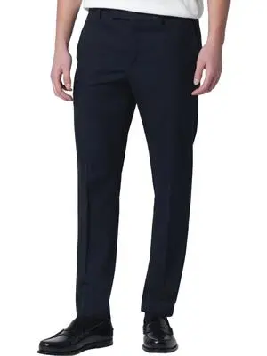 PT TORINO Slim-fit Cotton-blend Trousers - Blue