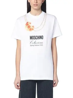 Moschino Breakfast T-shirt - White