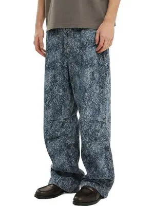 1989 STUDIO Marble Mastiff Denim Pants - Light Blue
