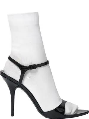 Balenciaga Avenue Sock Sandal - Black
