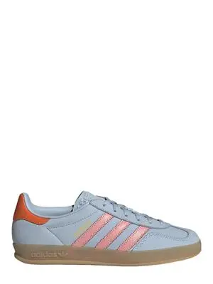 ADIDAS ORIGINALS Gazelle Indoor Leather Sneakers - Light Blue