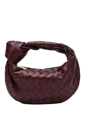 Bottega Veneta Mini Jodie Hobo Bag Red