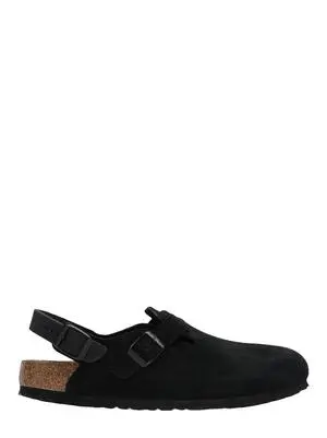 BIRKENSTOCK Suede Tokyo Loafers - Black