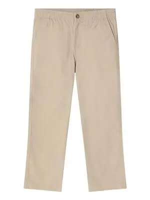 Polo Ralph Lauren Khaki Cotton Trousers - Beige