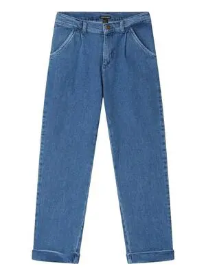 MINI RODINI Organic Denim Jeans - Blue
