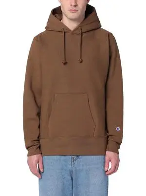 Champion Cotton Hoodie - Brown