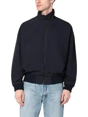 Fear Of God Virgin Wool Zip-Up Jacket Blue