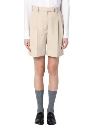 Thom Browne Cotton Blend Bermuda Shorts - Green