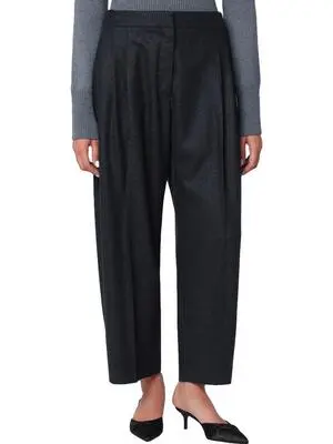 Alaïa Tailored Flannel Trousers - Grey
