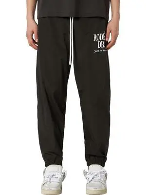 1989 STUDIO Nylon Trackpants Rodeo - Brown