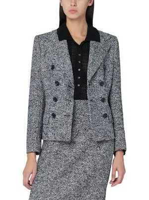 Dolce & Gabbana Speckled Wool-blend Jacket - Multicolor