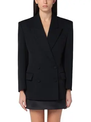 Valentino Garavani Wool Double-breasted Jacket - Black