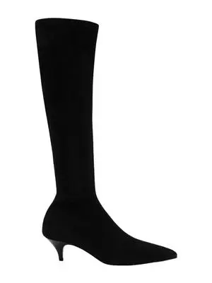 A.emery The Oscar Boots Neri In Suede - Black