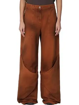 Attico Shaded Baggy Jeans - Brown