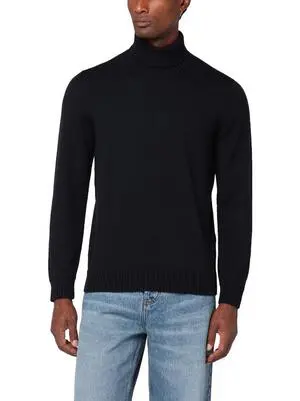 DRUMOHR Wool Turtleneck - Blue