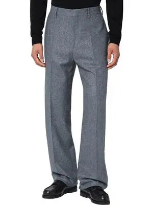 Tagliatore Wool Trousers - Grey
