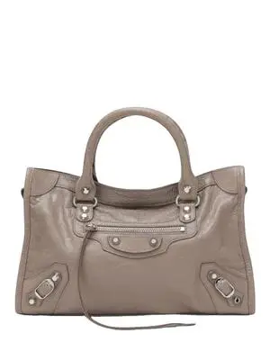 Balenciaga Le City Small Tote Bag - Beige