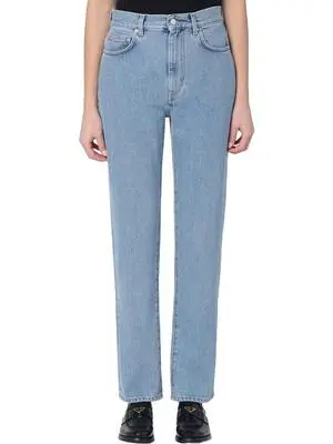 Loulou De Saison Straight Leg Denim Jeans - Light Blue