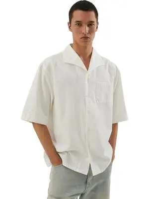 1989 STUDIO Bowling Shirt - White