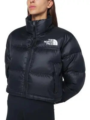 The North Face Padded Cropped Jacket - Black