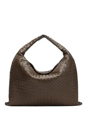 Bottega Veneta Large Hop Shoulder Bag Purple