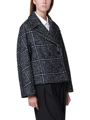 Dolce & Gabbana Houndstooth Double-breasted Jacket - Grey