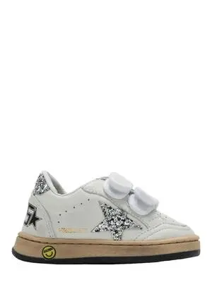 GOLDEN GOOSE Ball Star Glitter Sneakers - White