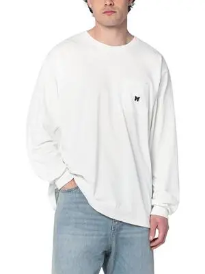 Needles Shirt With Logo Patch - White