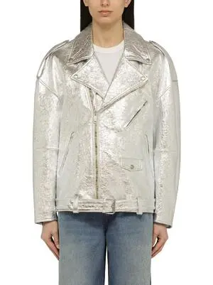 HALFBOY Leather Jacket Metal