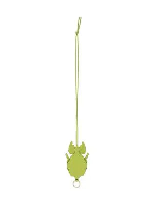 Loewe Leaf Insect-shaped Keychain - Green