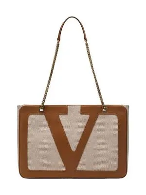 Valentino Garavani Medium Viva Superstar Bag - Beige