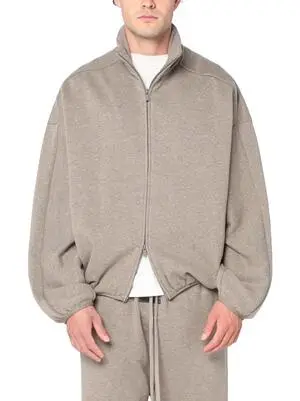 Fear Of God Brushed Cotton Sweatshirt Grey