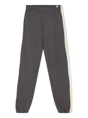 MINI RODINI Grey Organic Cotton Jogging Trousers - Green