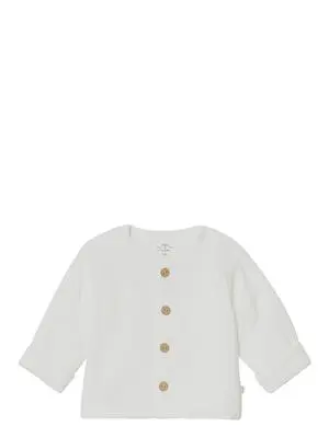 TEDDY & MINOU Round-Neck Cotton Jacket