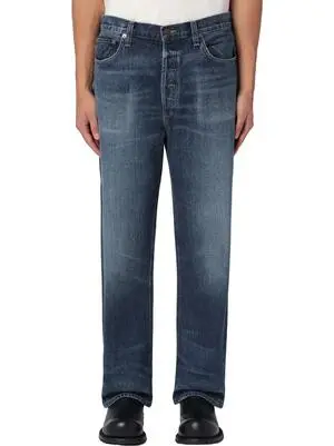 AGOLDE Washed Regenerated Denim Jeans - Blue