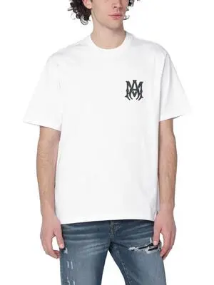Amiri Cotton T-shirt With Logo - White