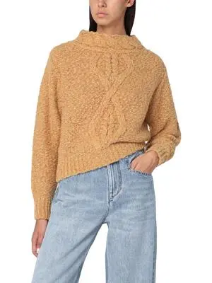 Isabel Marant Cable Knit Sweater - Brown