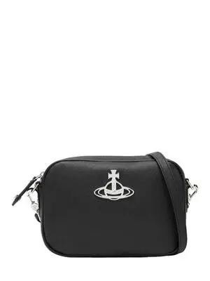 VIVIENNE WESTWOOD Small Anna Shoulder Bag Black