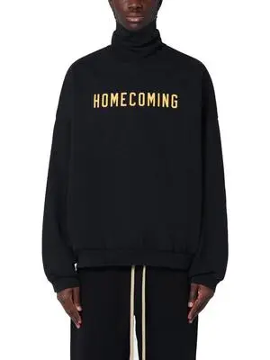 Fear Of God High-necked Homecoming Sweatshirt - Black