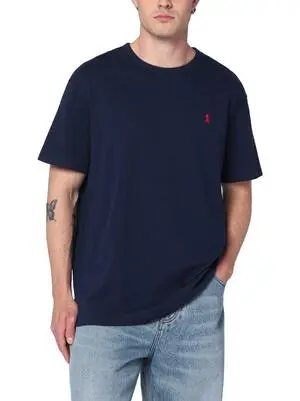 Polo Ralph Lauren Navy Cotton Classic-fit T-shirt - Blue