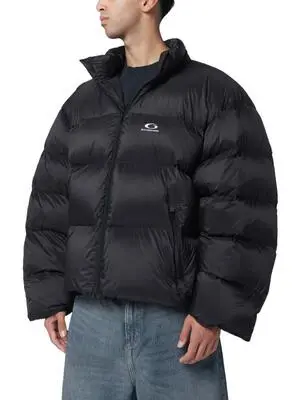 Balenciaga Technical Fabric Down Jacket - Black