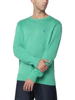 Ralph Lauren Cotton Crewneck Sweater - Pink