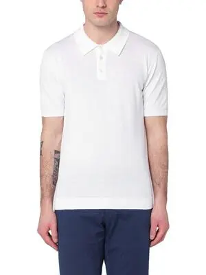 ROBERTO COLLINA Polo In Cotton - White